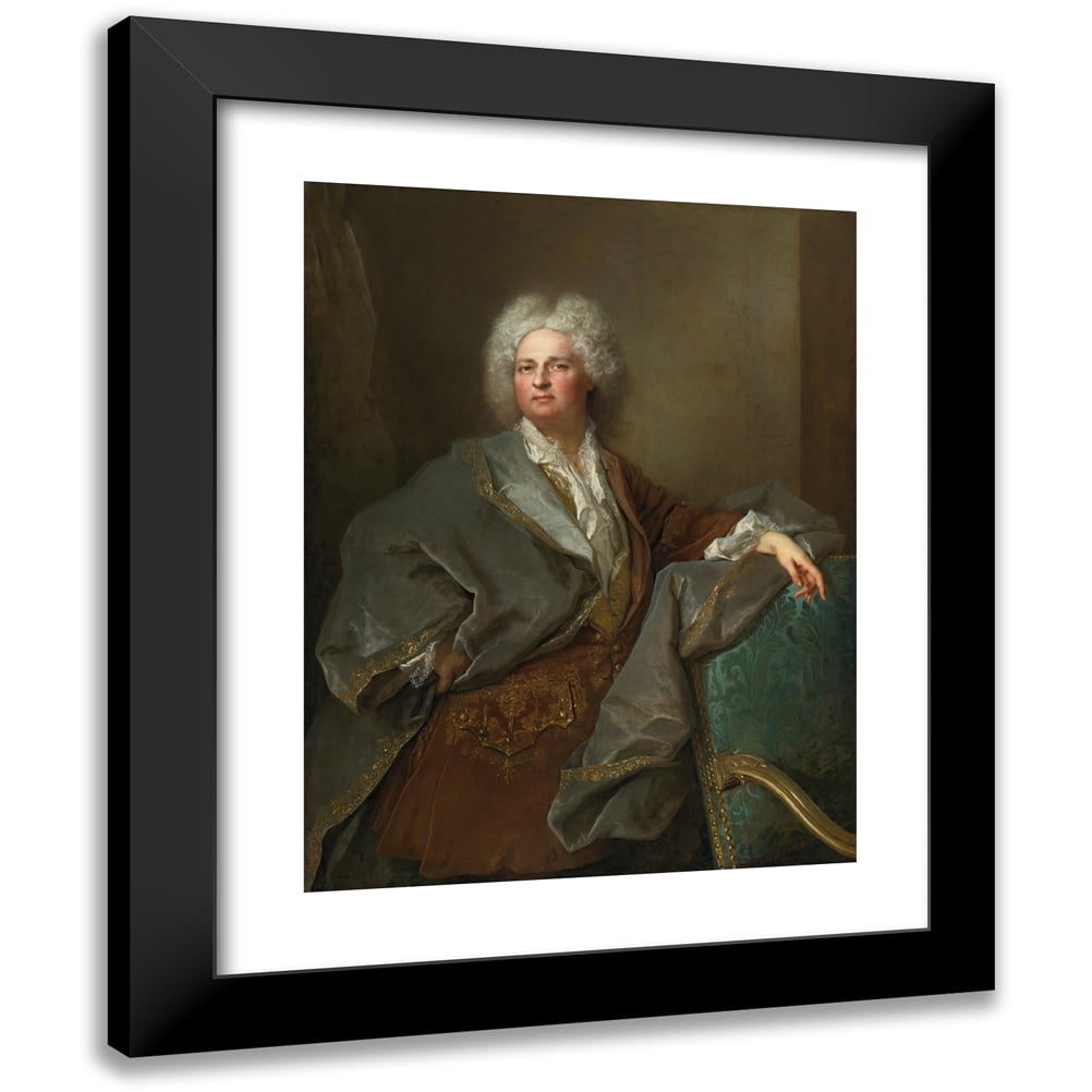 Nicolas de Largillière 12x14 Black Modern Framed Museum Art Print ...