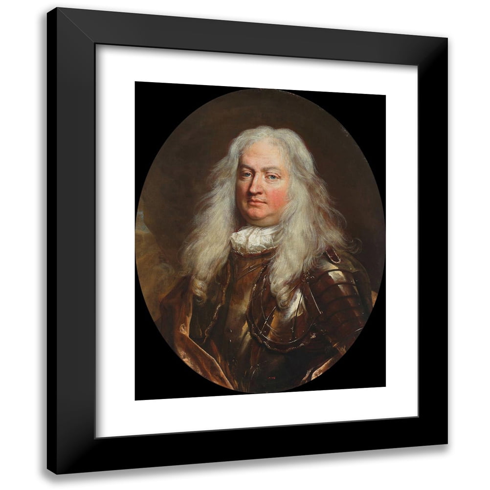 Nicolas de Largillierre 12x14 Black Modern Framed Museum Art Print ...