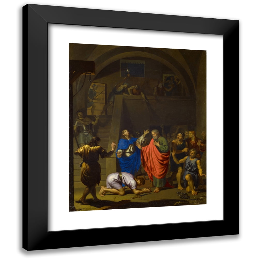 Nicolas de Plattemontagne 15x18 Black Modern Framed Museum Art Print ...