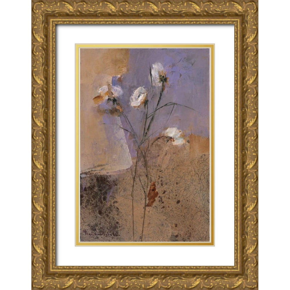Nicolau, Miquela 17x24 Gold Ornate Wood Framed with Double Matting ...