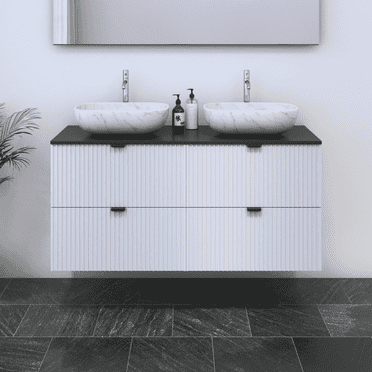 Ines 4S 120 Floating Bathroom Vanity (48" Width) - Walmart.com