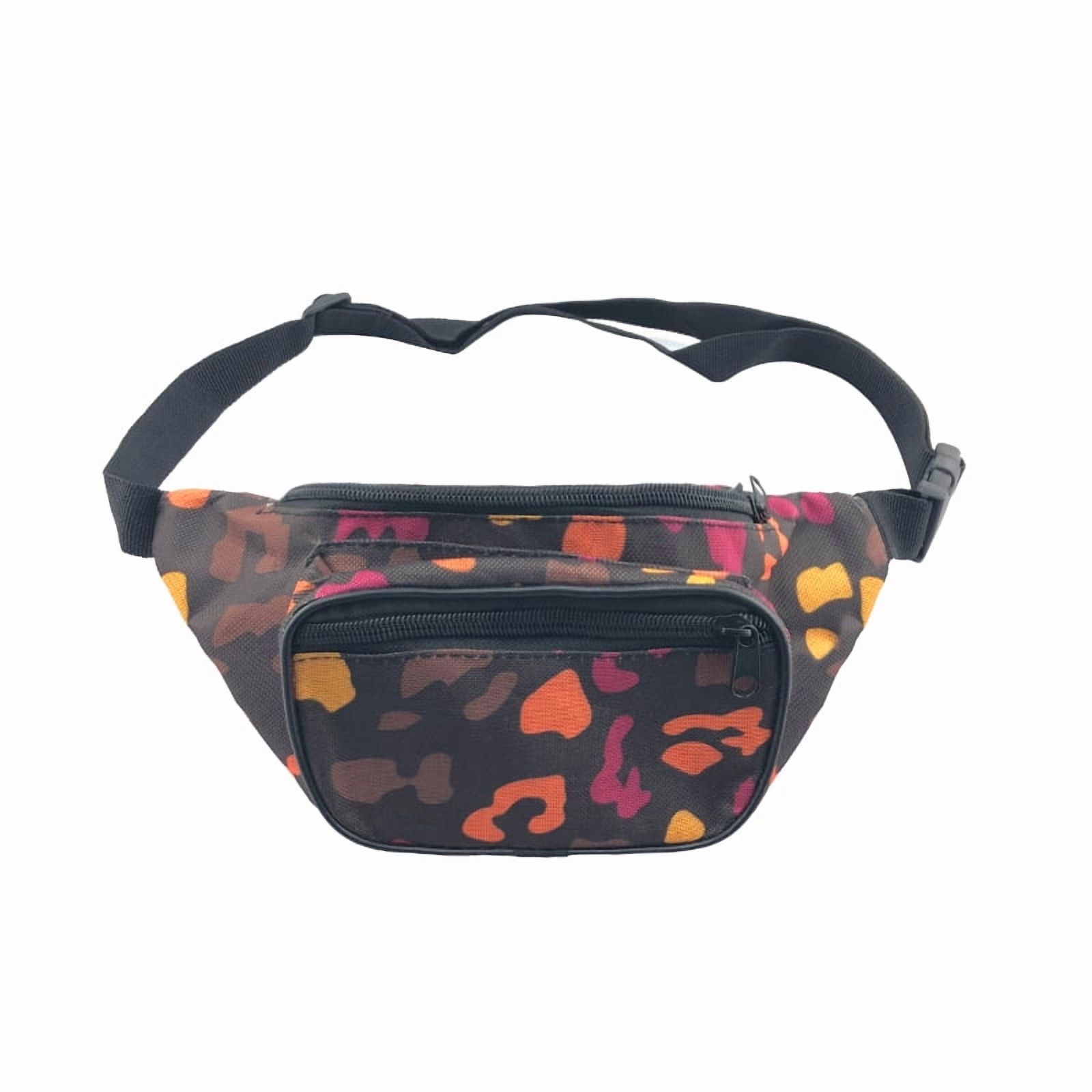 Nicole Co Waist Packs Fanny Pack Belt Bag Phone Pouch Bags Travel Waist ...