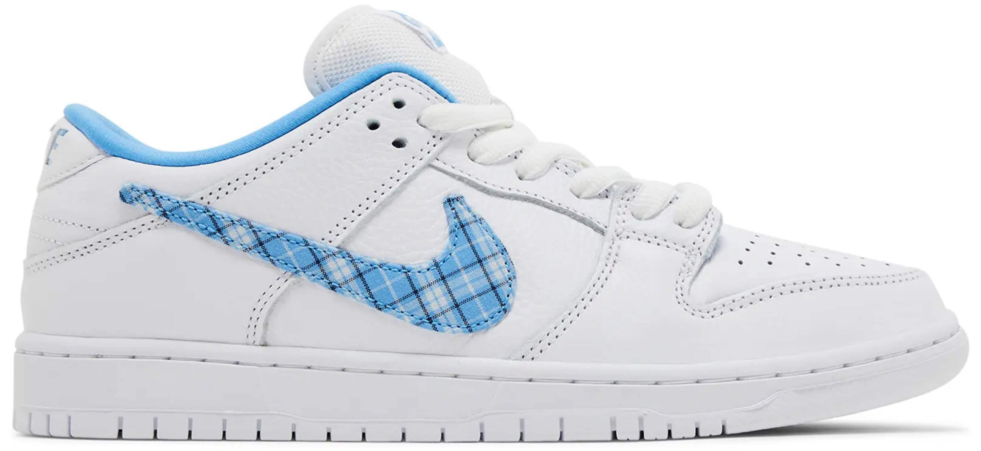 Nicole Hause x Dunk Low Pro SB 'White University Blue' Size 9.5M NEW ...