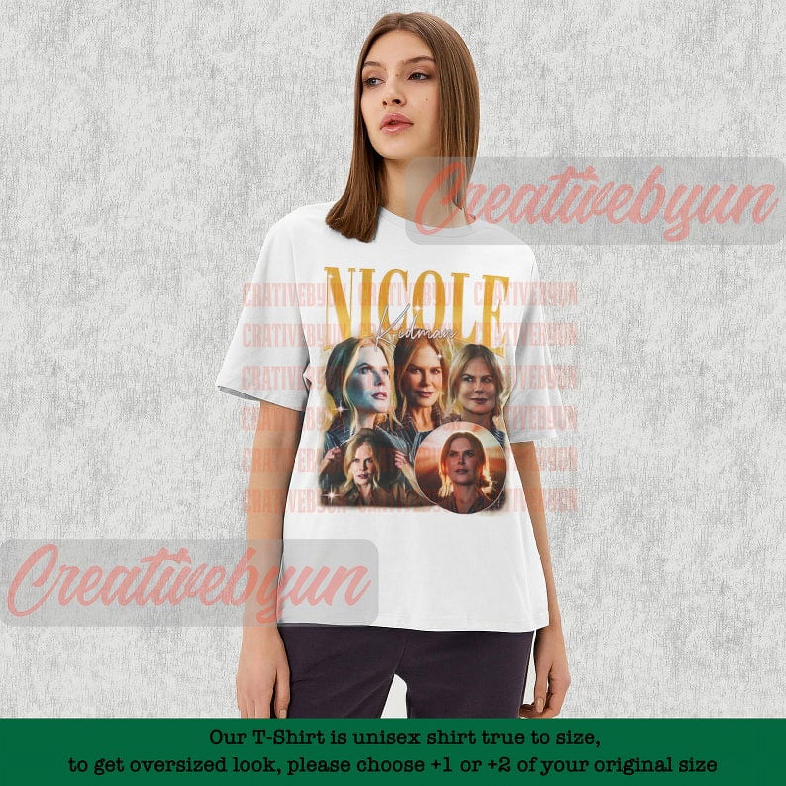 Nicole Kidman Shirt, Nicole Kidman Vintage Shirt, Nicole Kidman Fan ...