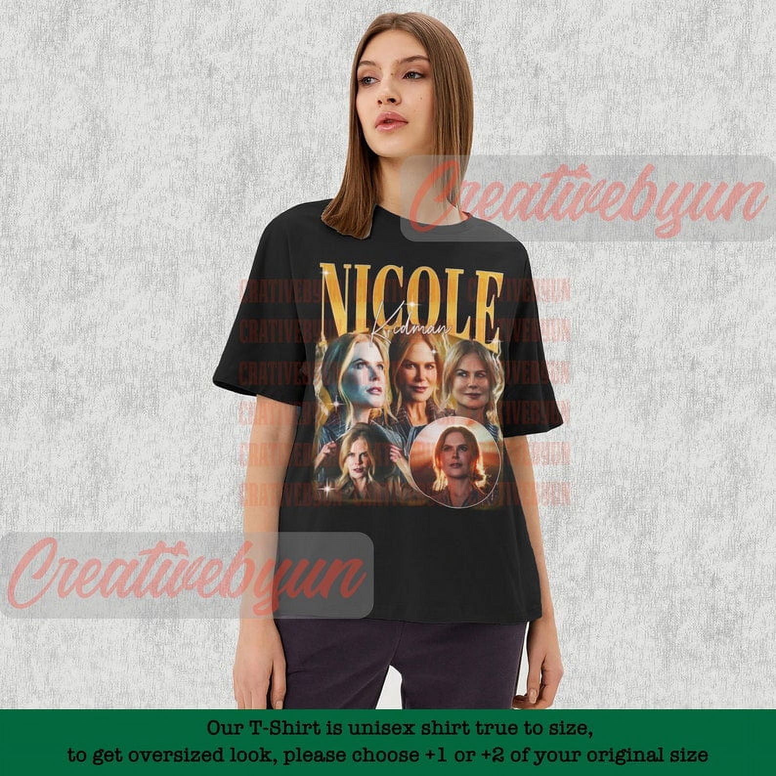 Nicole Kidman Shirt, Nicole Kidman Vintage Shirt, Nicole Kidman Fan ...