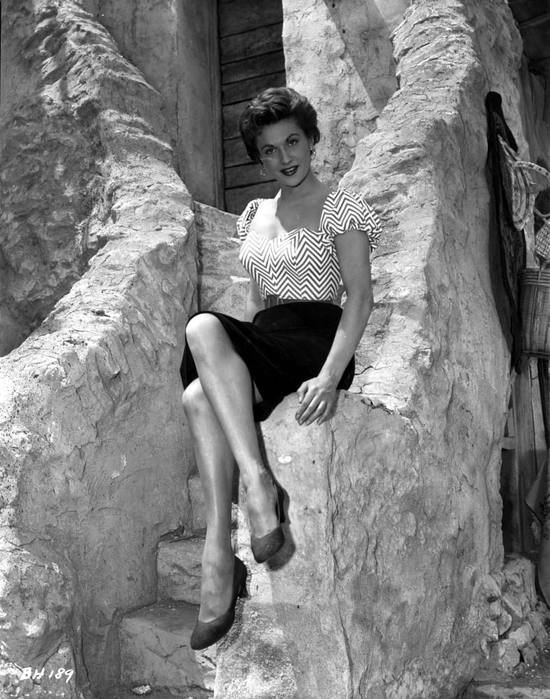 Nicole Maury Seated in Stripes Top Photo Print (24 x 30) - Walmart.com