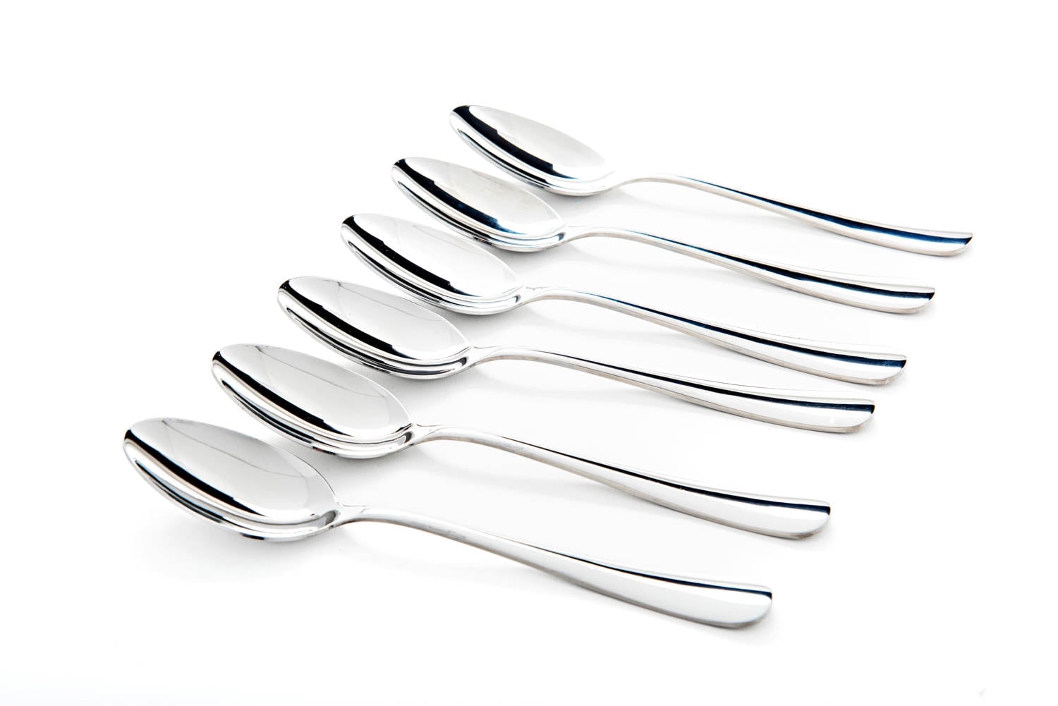 Nicole Miller 6-Pack Stainless Steel Madison Flatware - Teaspoons ...