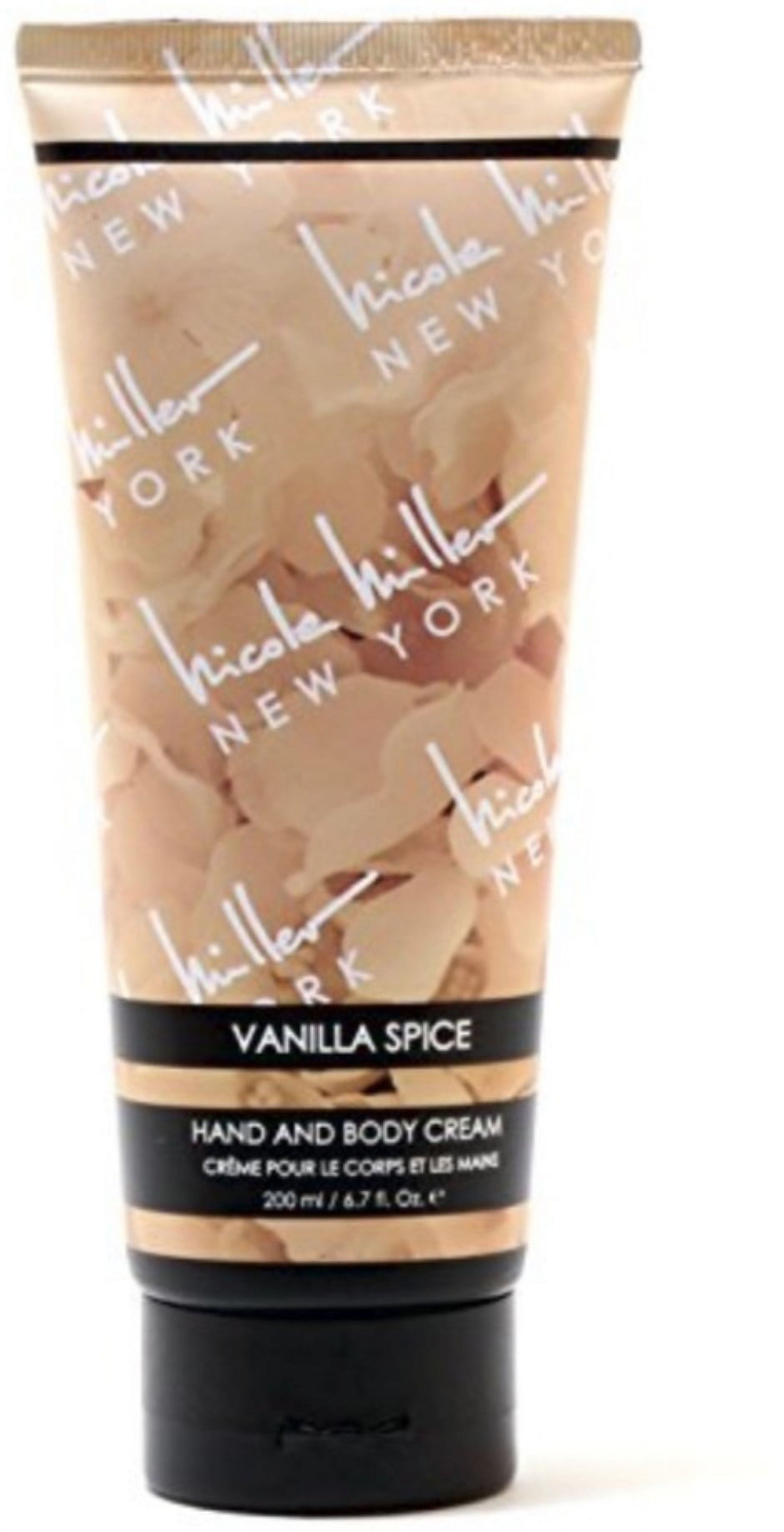 Nicole Miller Hand & Body Cream, Vanilla Spice 6.7 oz - Walmart.com