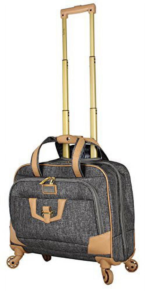 Nicole Miller NY 17 Inch Lightweight Carry On - 4-Wheel Spinner ...