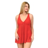 Nicole Miller Studio Crochet Textured Flyaway Swimsuit Swimdress - Size ...