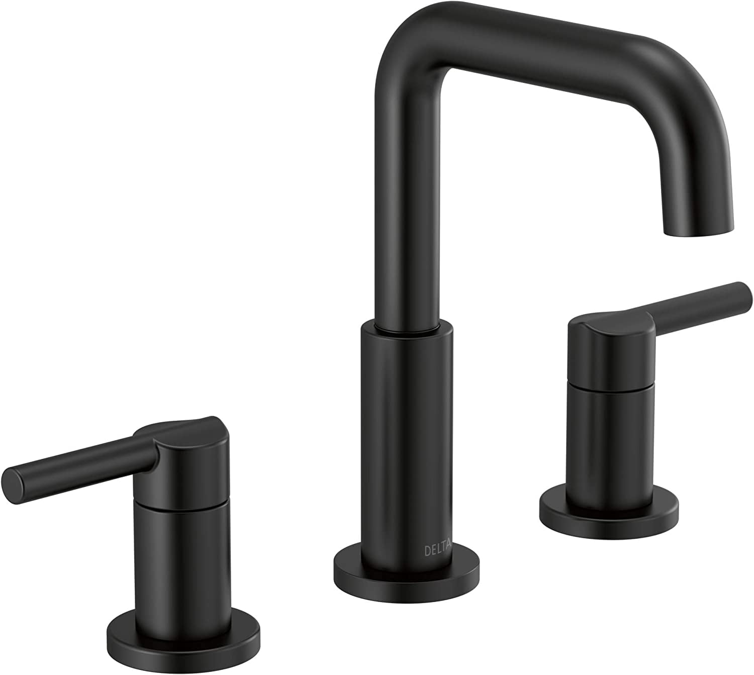 Nicoli Matte Bathroom Faucet 3 Hole, 8 Inch Widespread Sink for Vanity ...