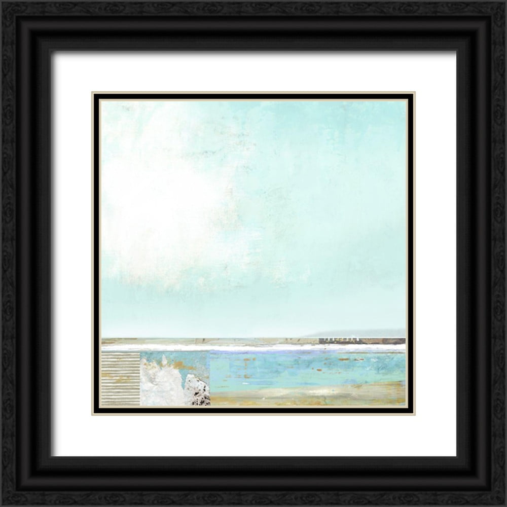 Nicoll, Suzanne 20x20 Black Ornate Wood Framed with Double Matting ...
