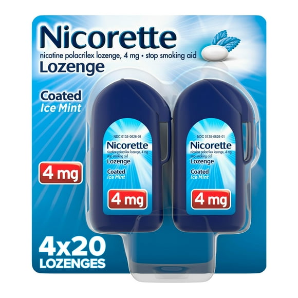 Nicotine Lozenges 4 Mg in Quit Smoking - Walmart.com