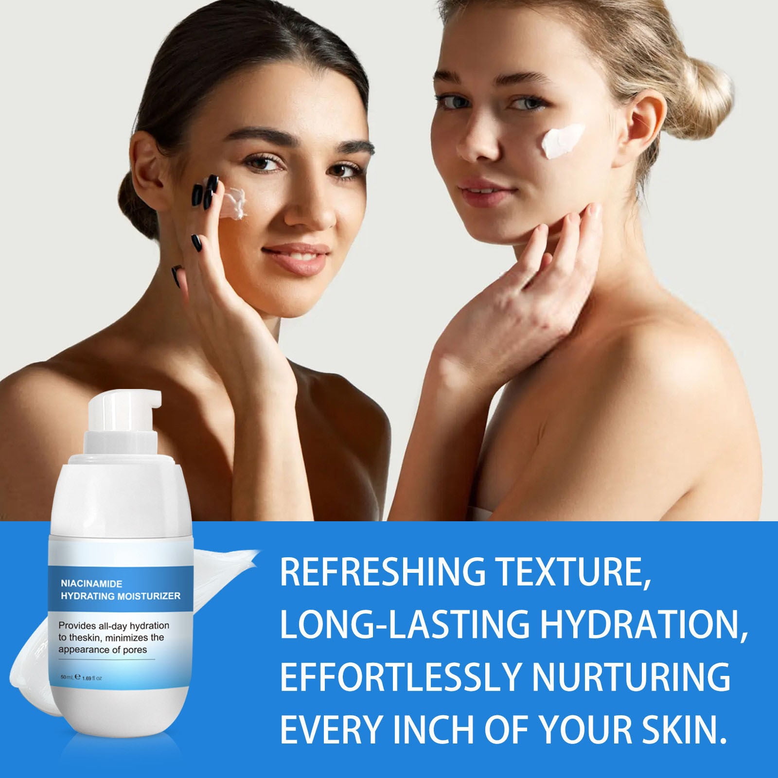 Nicotinamide Face Cream Hydrating, Moisturizing, Shrinking Pores ...