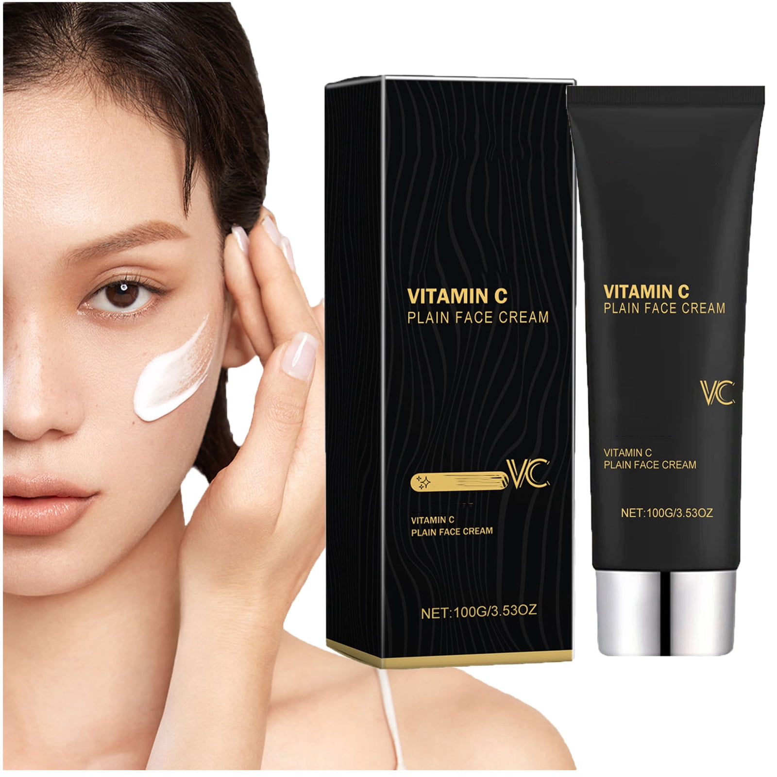 Nicotinamide Vitamin C Plain Face Cream, Niacinamide Vitamin C Black ...