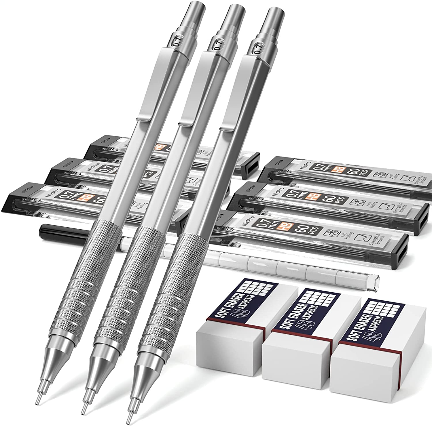 Pentel GraphGear 800 Drafting Pencil, .3mm, Brown - Walmart.com