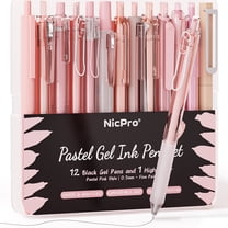 Four Candies 14Pack Pastel Gel Ink Pen Set,Cute Retractable 0.5mm Fine ...