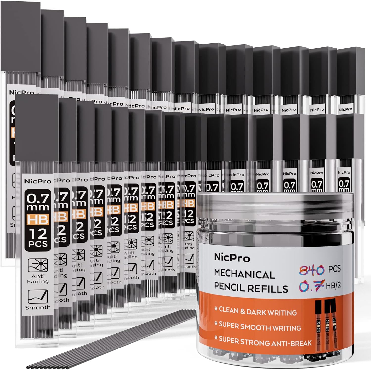 Stackable Bear Pencils - Stationery - 12 Pieces - Walmart.com