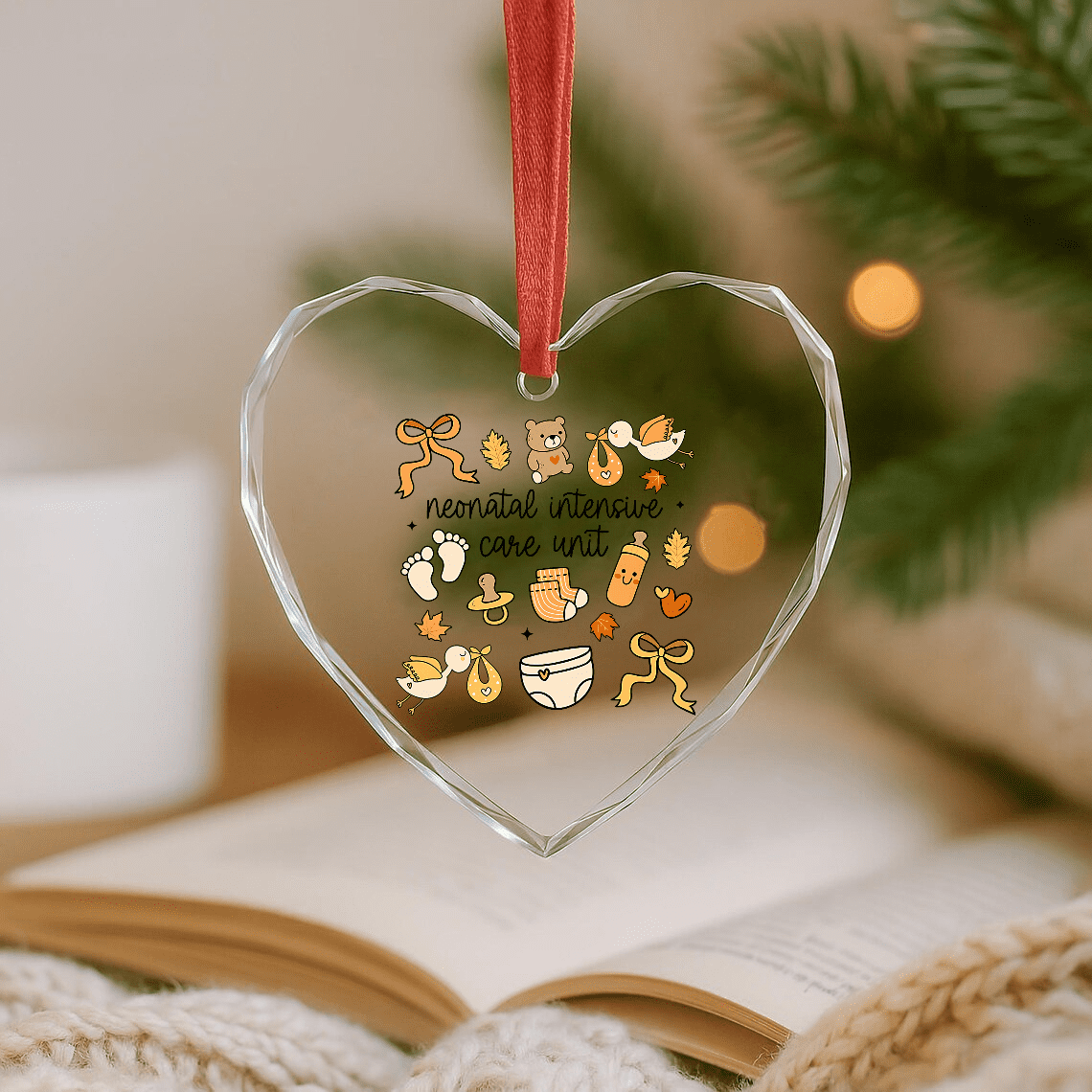 Nicu Nurse Autumn Fall Neonatal Intensive Care Unit 1 Ornament Home ...