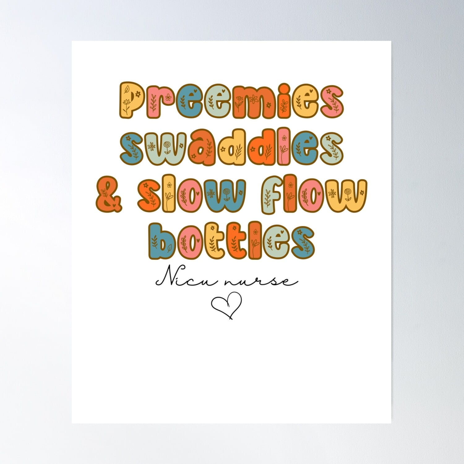 Nicu Nurse-Neonatal Preemies Swaddles Bottles-Neonatal Nicu Nurse ...