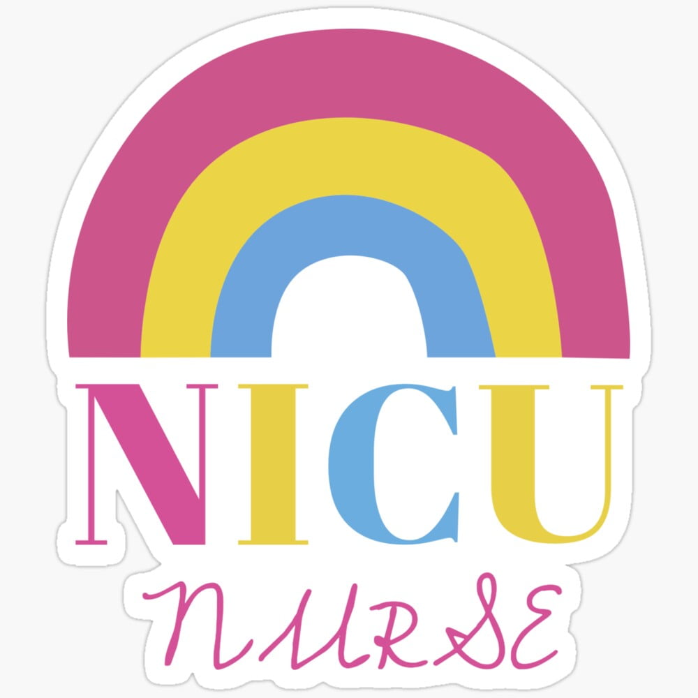 Nicu Nurse Sticker Phone Decal Water Bottle Stickers Car Decals, Laptop ...