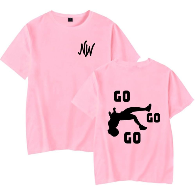 Nidal Wonder Merch Nw Go Go Go Tshirt Crewneck Short Sleeve Tshirt ...