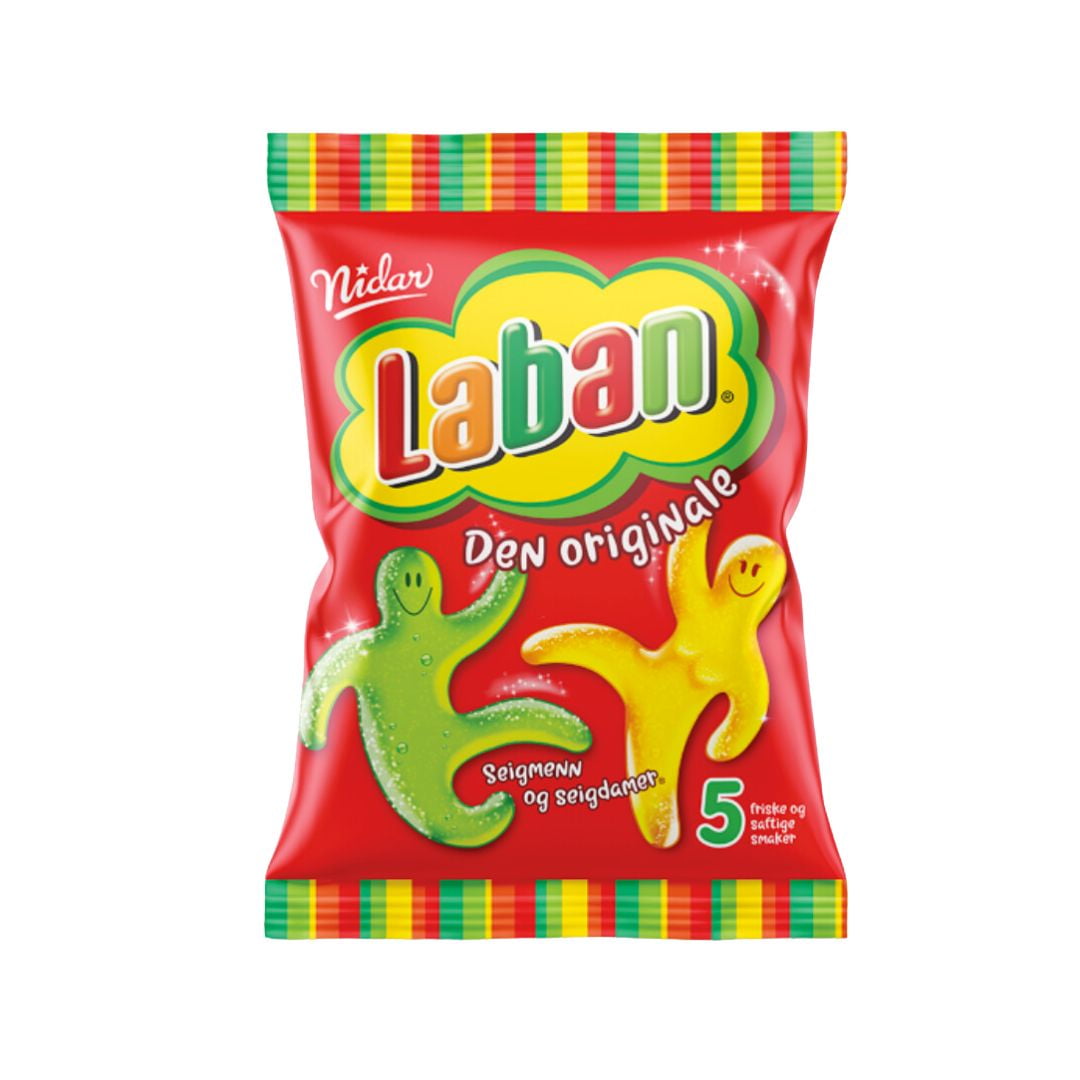Nidar Laban Jelly Men (Seigmenn) Small Bag, 5.64oz (Pack of 2 ...