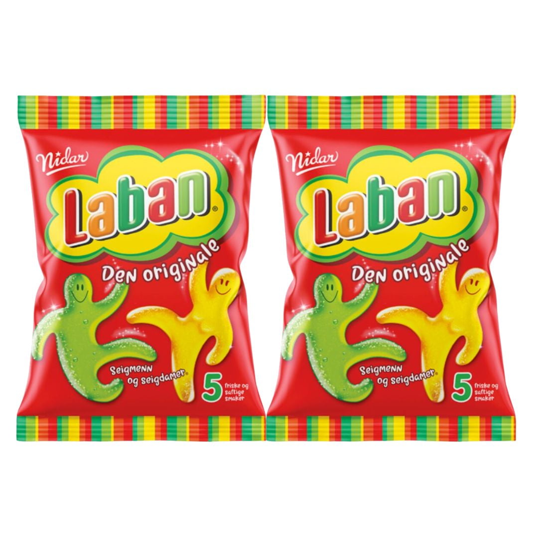 Nidar Laban Original Gummy Candy, 260g bag - Pack of 2 - Walmart.com
