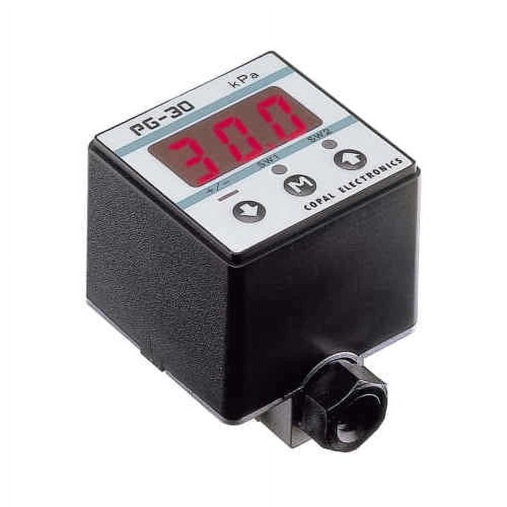 Nidec Copal PG-30-103R-P, Press gauge; -100~-1000 kPa; compound; switch PNP; non-corrsv gases ...