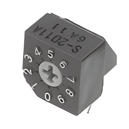 Nidec Copal S-2011A, Coded Rotary Switches dip rotary code decimal,real ...