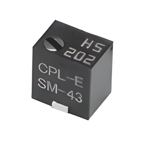 Nidec Copal SM-43TW104, Trimmer Resistors - SMD 100 KW 5mm SMD 5 turn ...