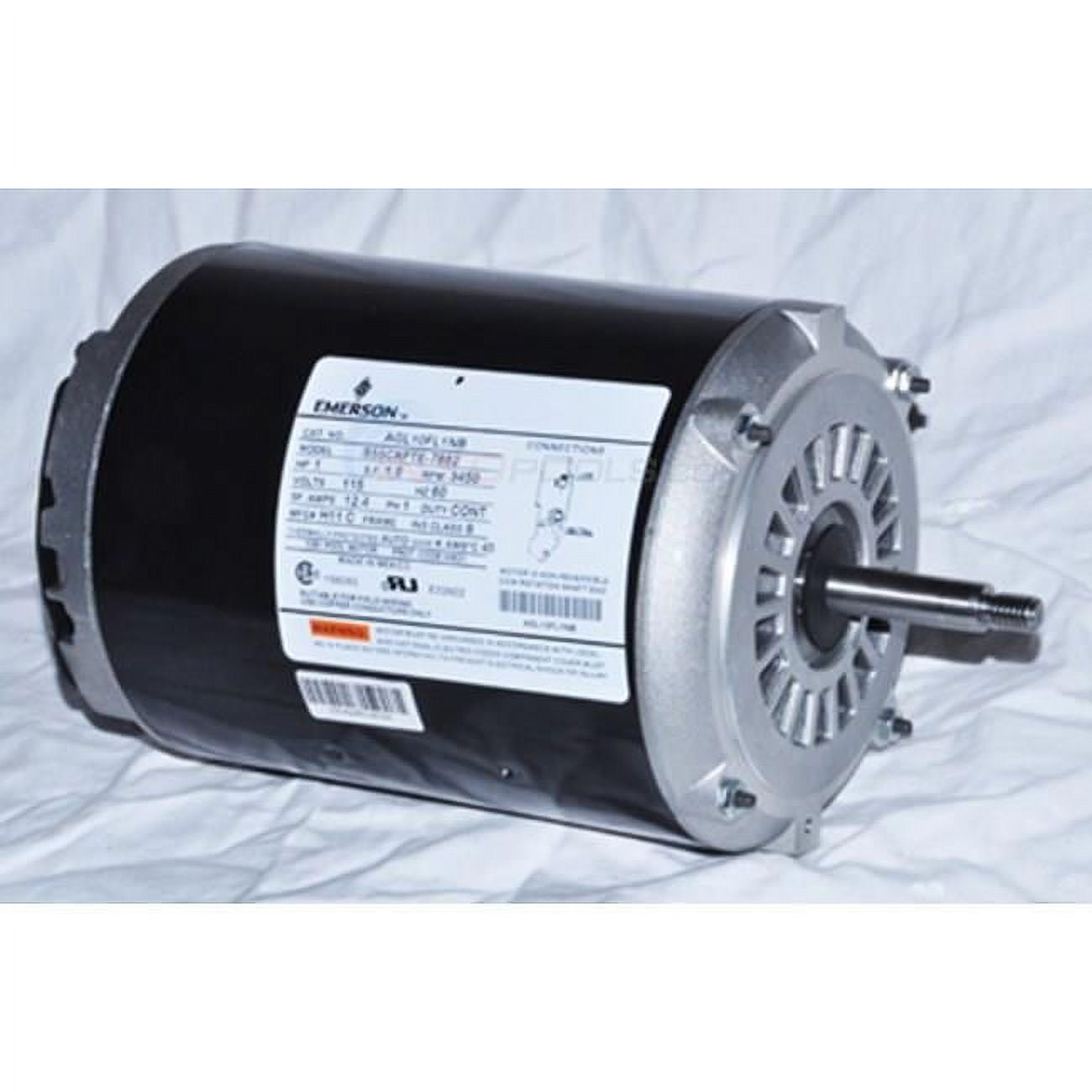 Nidec Emerson AGL10FL1NB 1 HP, 115 V - 48 Y, Frame No Base Pool & Spa ...