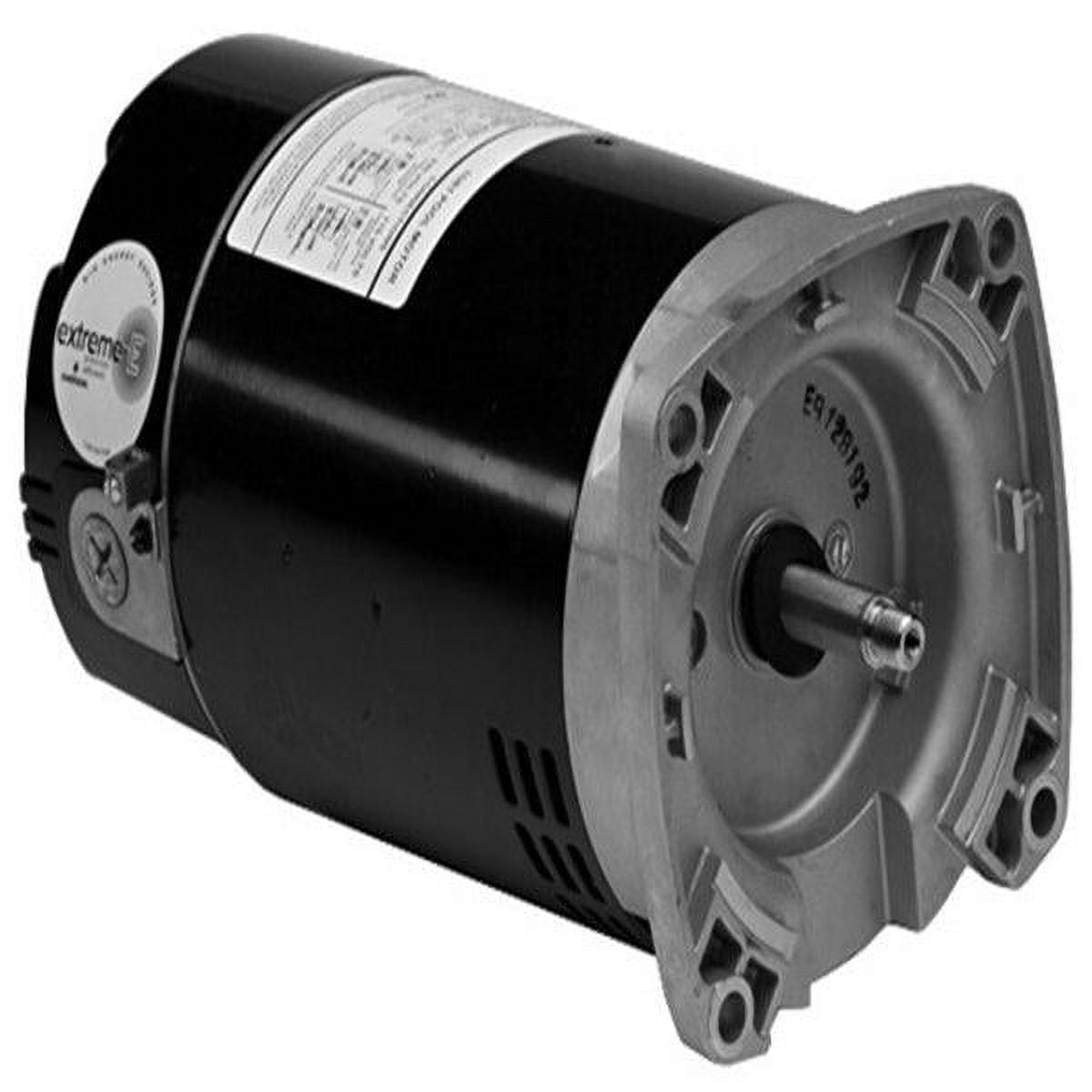 Nidec Motor Corporation 3 hp Full Rated Square Flange TriStar Motor 56Y ...
