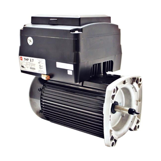 NIDEC 1.65 HP Electric Motor with Variable Speed Controller, 115-230V ...