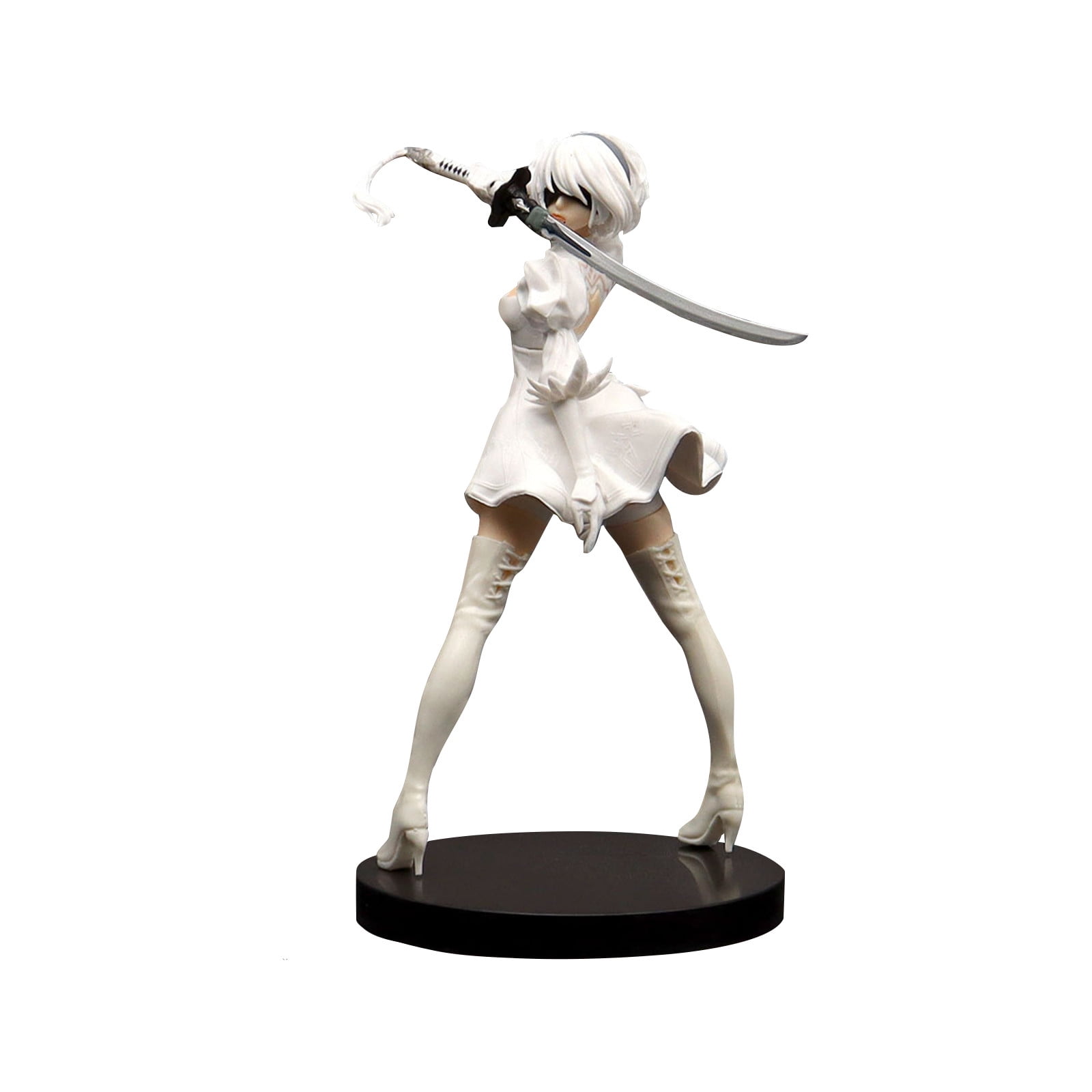 NieR:Automata - 7" YoRHa No. 2 Type B Figure Dressed White Dress and ...
