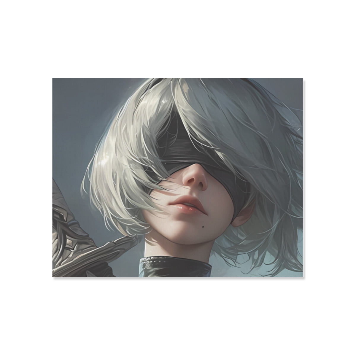 NieR Automata Frameless canvas poster - without frame anime poster ...