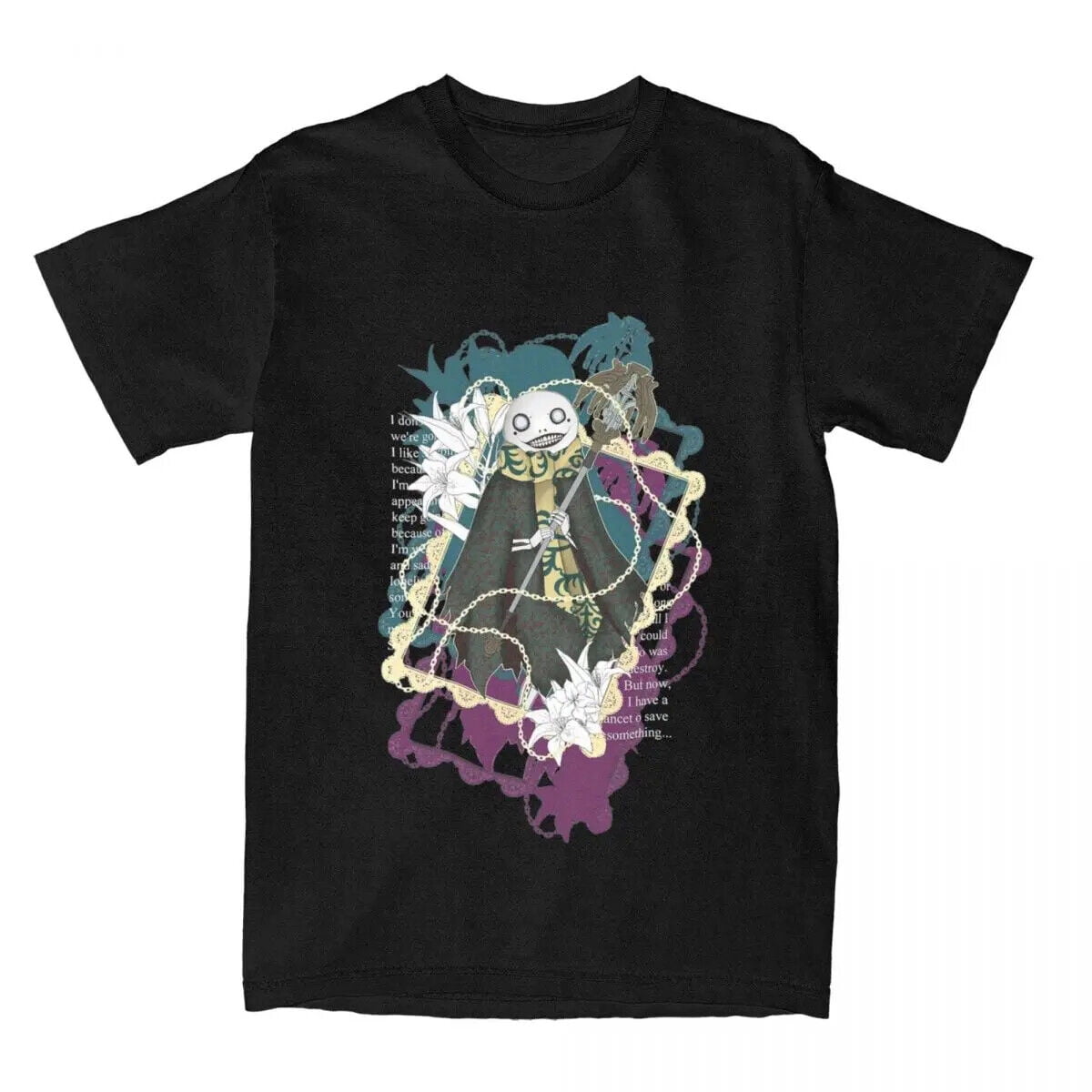 NieR Automata Nier Replicant Emil Quotes Game Men Women T Shirts ...