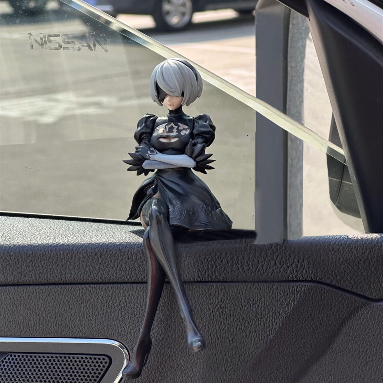 NieR:Automata YoRHa No. 2 Type B Anime Figure 15cm Sitting Posture ...