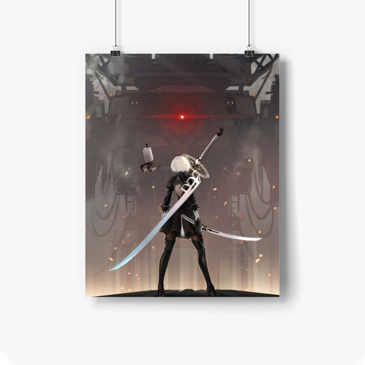 NieR Poster Comic Cover Wall Art Canvas Print Cartoon Anime Poster for ...
