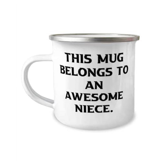 Niece For Niece, This Mug Belongs To An Awesome Niece, Love Niece 12oz ...