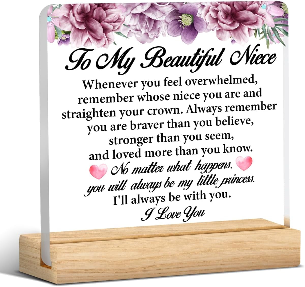 Niece Gifts, Gifts For Niece From Aunt Uncle, Niece Gifts For Birthday ...