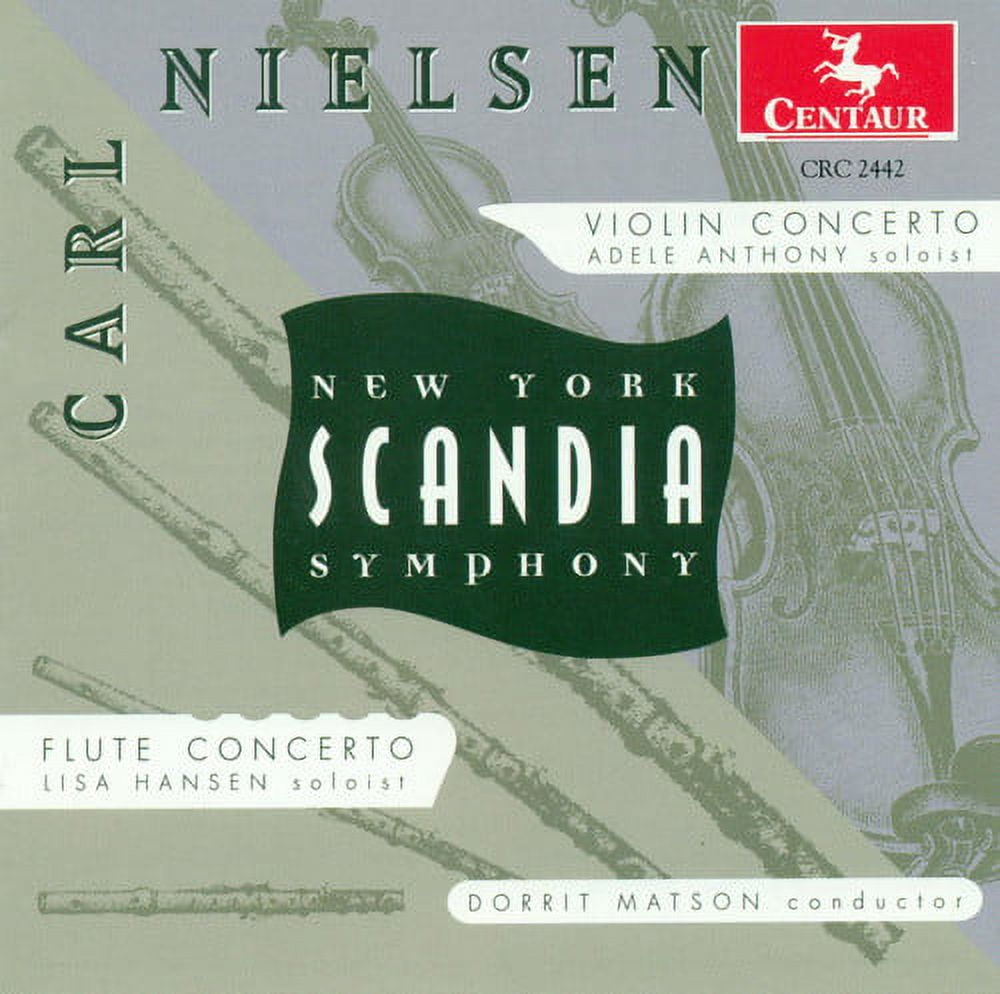 Nielsen / Anthony,Adele / Matson,Dorrit - Violin Concerto Op 33 / Flute Concerto - Music ...
