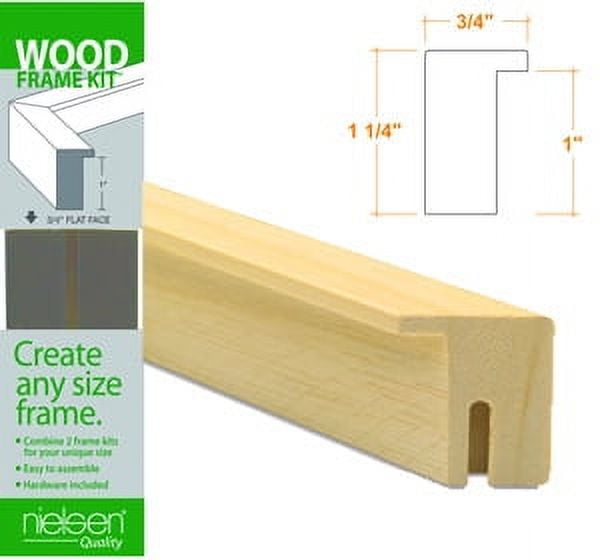 Nielsen Bainbridge 36" Ayous Sectional Frame Kit, Real Wood Picture ...