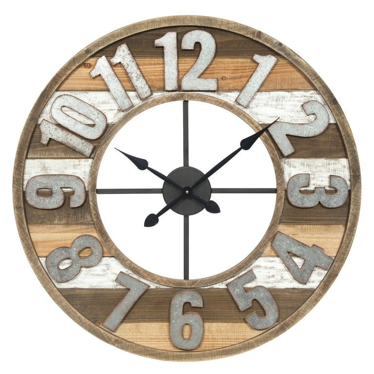 Reclaimed Wood Wall Clock