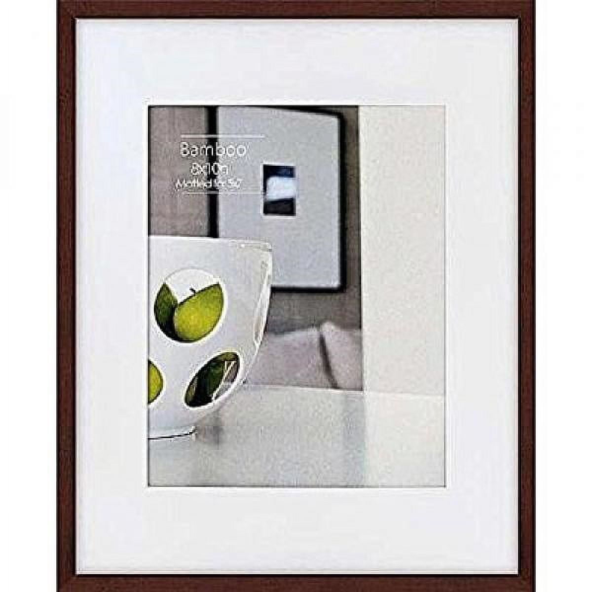 Nielsen Bainbridge EcoCare Frame - 8" x 10" x 1/2", Mocha Bamboo ...