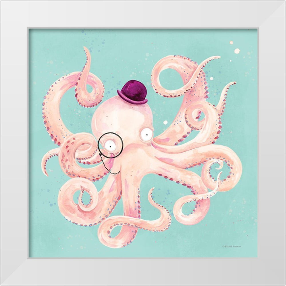 Nieman, Rachel 12x12 White Modern Wood Framed Museum Art Print Titled ...