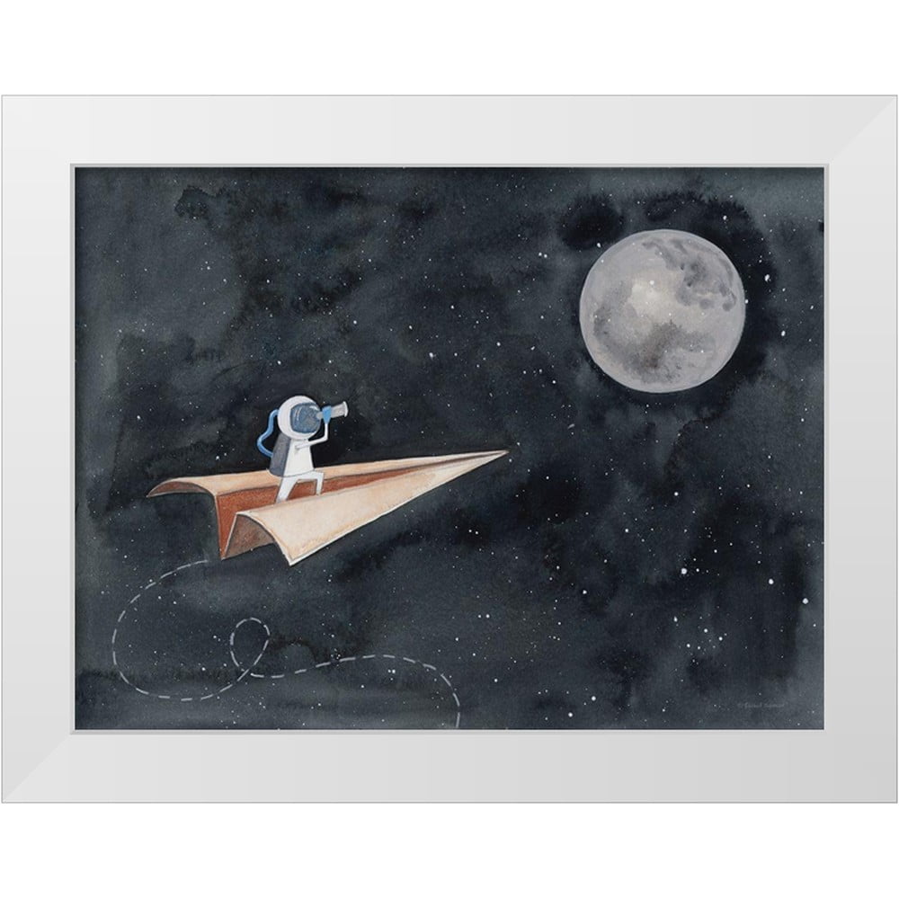 Nieman, Rachel 14x12 White Modern Wood Framed Museum Art Print Titled ...