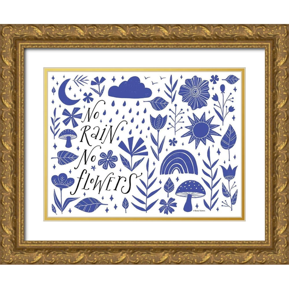 Nieman, Rachel 18x15 Gold Ornate Wood Framed with Double Matting Museum ...