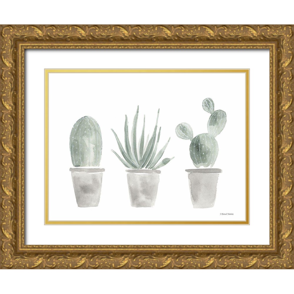 Nieman, Rachel 18x15 Gold Ornate Wood Framed with Double Matting Museum Art Print Titled - Sage ...