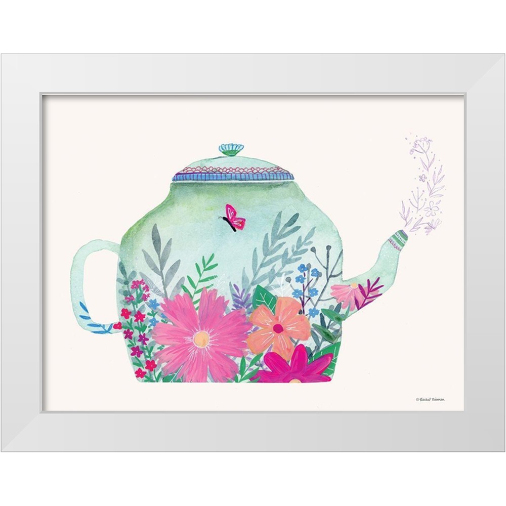 Nieman, Rachel 18x15 White Modern Wood Framed Museum Art Print Titled ...